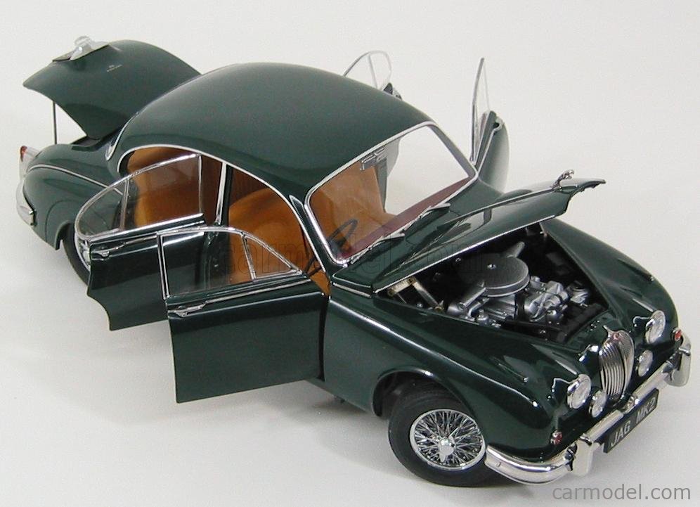 MODEL-ICONS 2010002 Scale 1/18 | JAGUAR MKII 3.8 (RHD) 1962 BRITISH ...