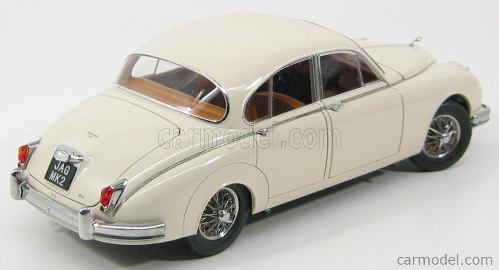 MODEL-ICONS 2010003LHD Scale 1/18 | JAGUAR MKII 3.8 (LHD) 1962 IVORY