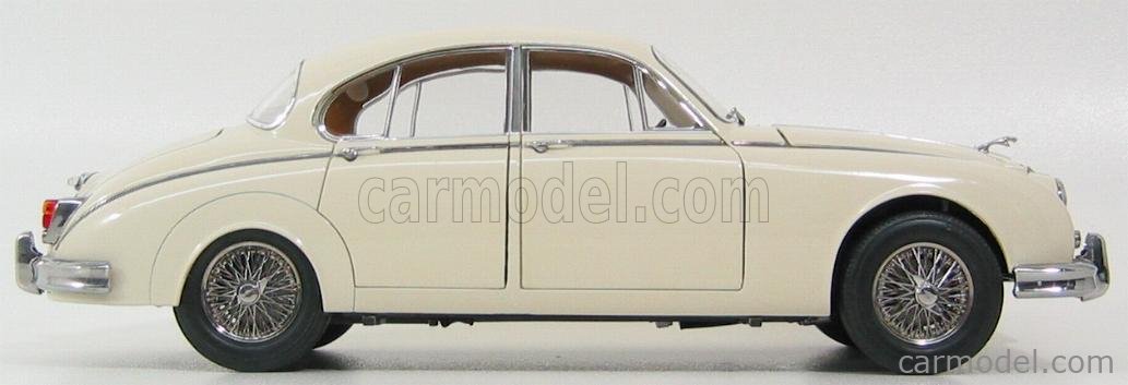 MODEL-ICONS 2010003LHD Scale 1/18 | JAGUAR MKII 3.8 (LHD) 1962 IVORY