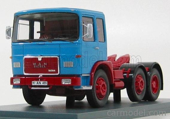 NEO SCALE MODELS NEO45455 Scale 1/43 | MAN F7 16304 TRACTOR TRUCK 1968 ...