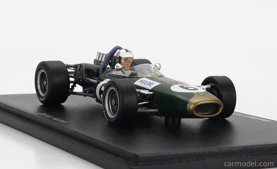 SPARK-MODEL S3501 Scale 1/43 | BRABHAM F1 BT20 N 6 2nd BRITISH GP 1966 ...