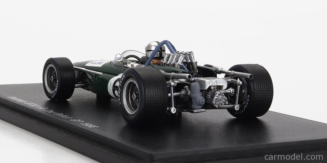 SPARK-MODEL S3501 Scale 1/43 | BRABHAM F1 BT20 N 6 2nd BRITISH GP 1966 ...