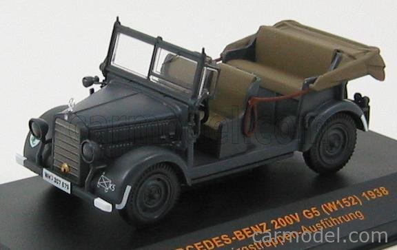 IXO-MODELS MUS034 Scale 1/43 | MERCEDES BENZ 200V G5 (W152) 1938 ...