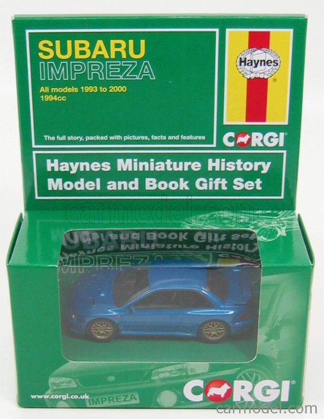 CORGI CC03012 Scale 1/43 | SUBARU IMPREZA 22B STi 1993 BLUE MET