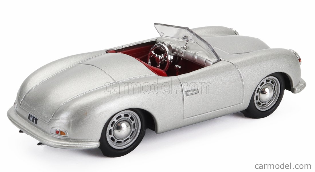 EDICOLA ABPOR902 Scale 1/43 | PORSCHE 356 ROADSTER SPIDER 1948 SILVER