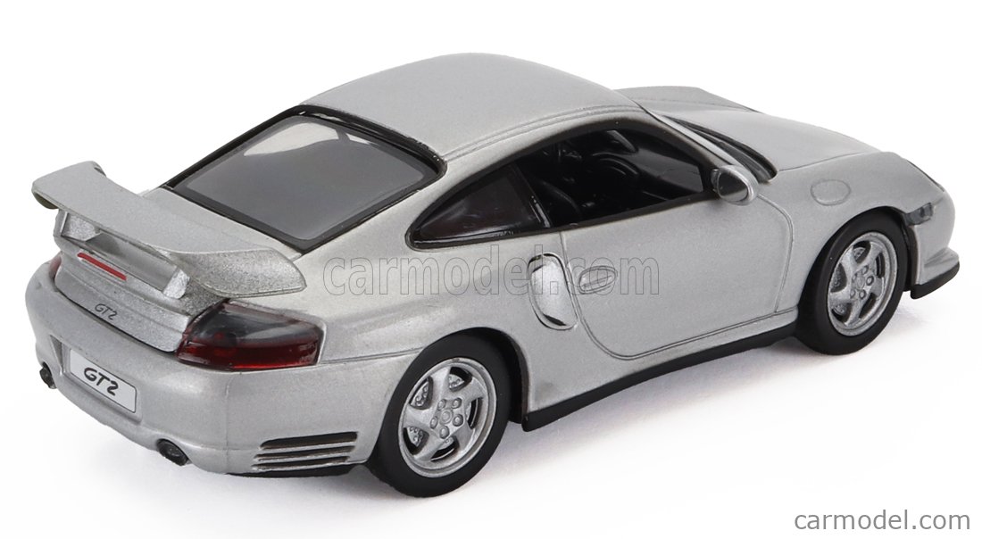 EDICOLA ABPOR005-926 Scale 1/43 | PORSCHE 911 996 GT2 COUPE 2000 SILVER