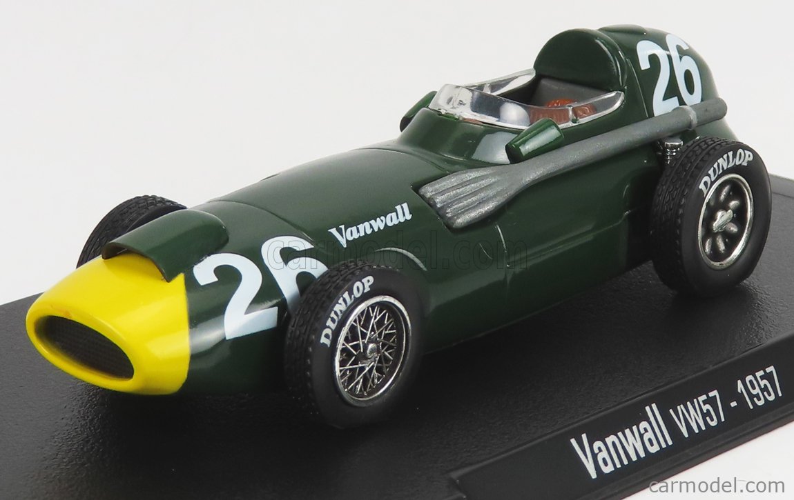 EDICOLA F1COL012 Scala 1/43 | VANWALL F1 VW57 N 26 WORLD CHAMPION ...