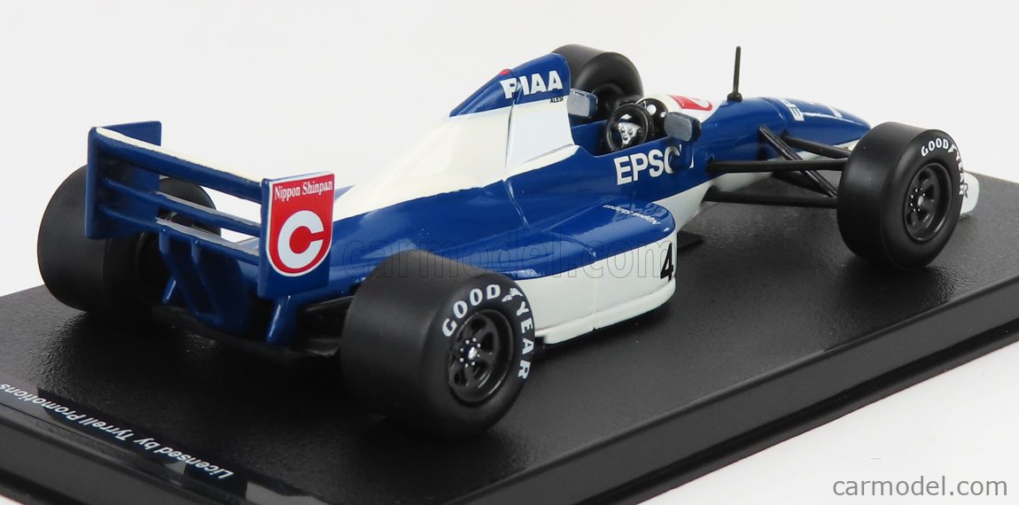 EDICOLA F1COL034 Scale 1/43 | TYRRELL F1 019 N 4 SEASON 1990 J.ALESI BLUE WHITE