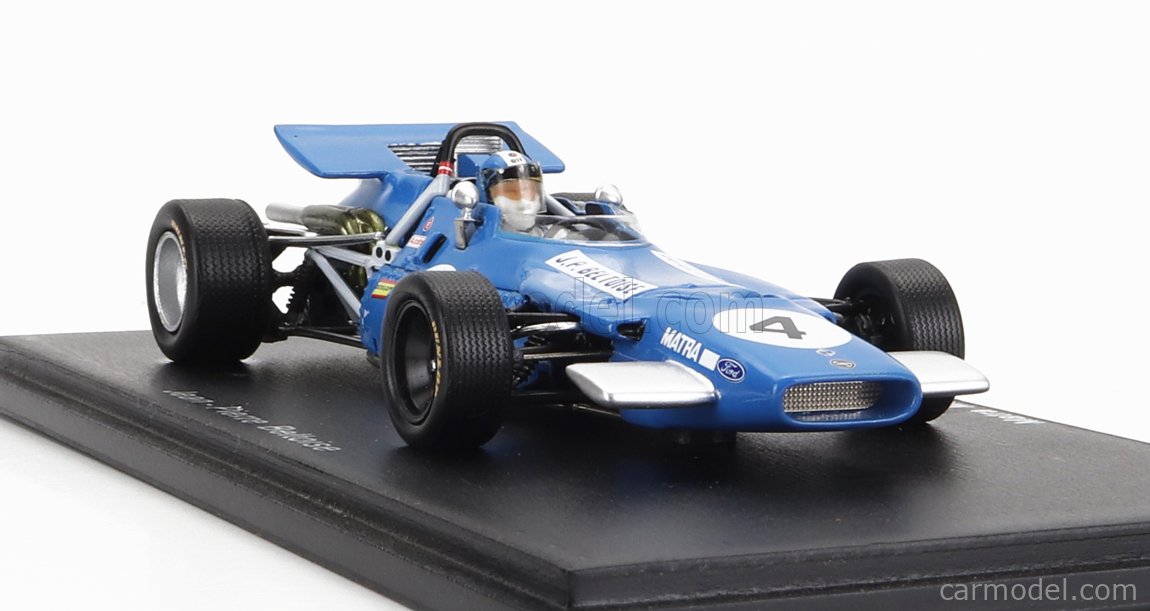 SPARK-MODEL S1608 Scale 1/43 | MATRA SIMCA F1 MS84 N 4 BRITISH GP 1969 ...