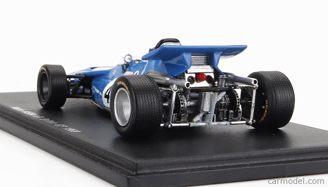 SPARK-MODEL S1608 Scale 1/43 | MATRA SIMCA F1 MS84 N 4 BRITISH GP 1969 ...