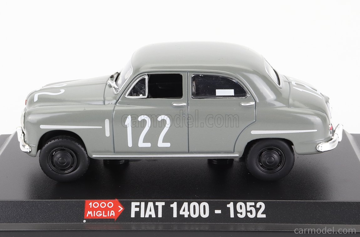 EDICOLA MMC033-ABMMM033 Scale 1/43 | FIAT 1400 N 122 MILLE MIGLIA 1952 GREY