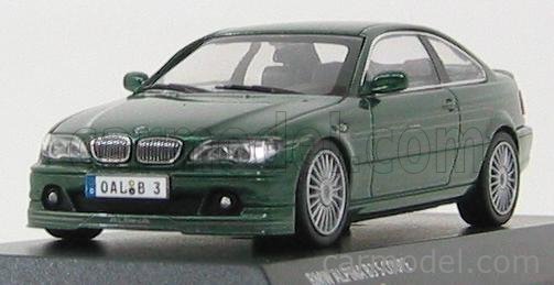 KYOSHO 03431GR Scale 1/43 | BMW 3-SERIES ALPINA B3S COUPE 1999 ALPINA GREEN MET