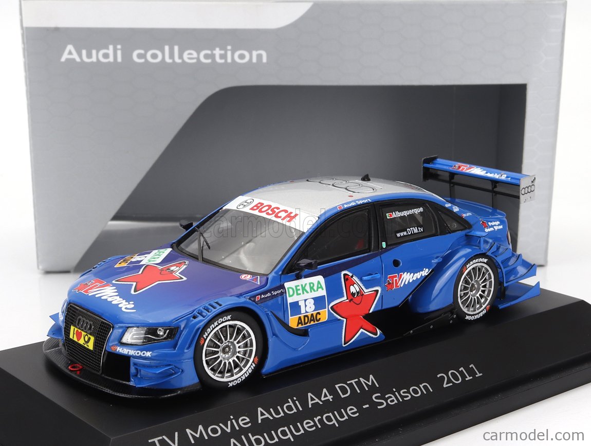SPARK-MODEL 5021100283 Scale 1/43 | AUDI A4 TEAM ROSBERG TV MOVIE N 18 DTM SEASON 2011 FILIPE ...