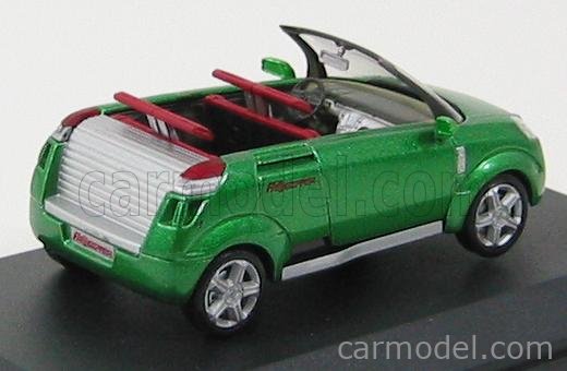 EDICOLA CCAR028 Scale 1/43 | OPEL FROGSTER CABRIOLET GREEN MET