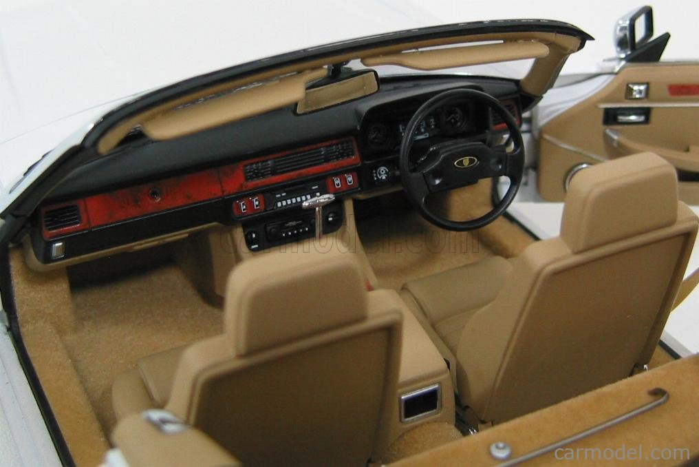 AUTOART 73571 Scale 1/18 | JAGUAR XJ-S V12 CABRIOLET - SPIDER WHITE