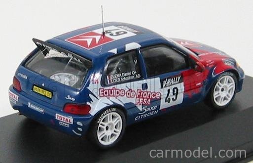 EDICOLA CAMDEFRA005 Scale 1/43 | CITROEN SAXO KIT CAR N 49 RALLY TOUR ...