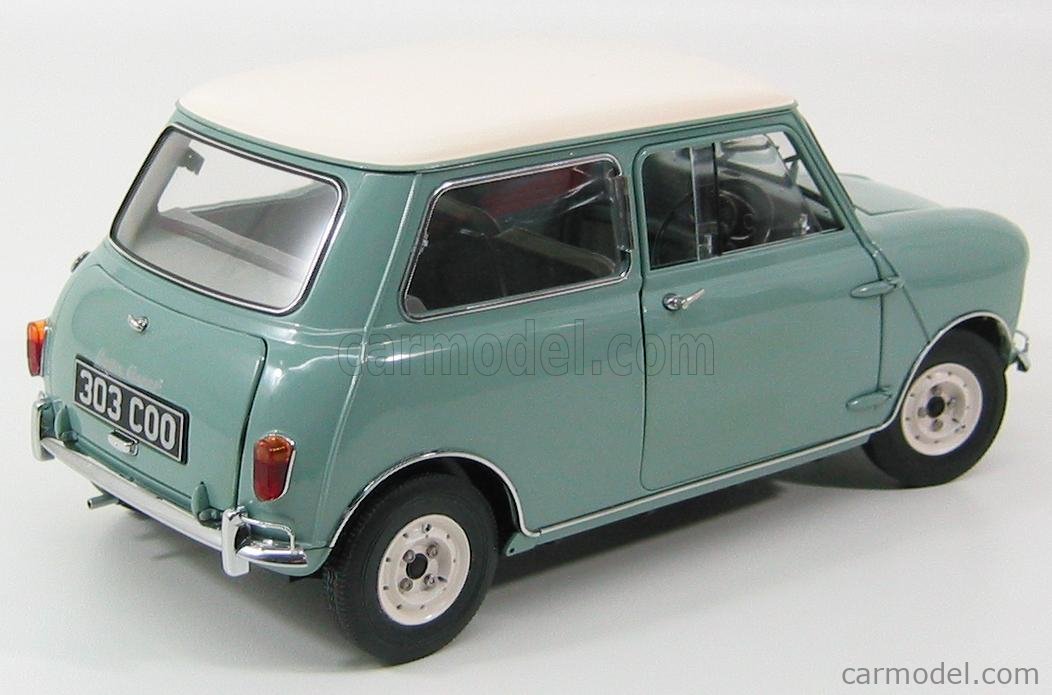 SUN-STAR 05303 Masstab: 1/12 | AUSTIN MINI SEVEN COOPER 1961 GREEN GREY ...
