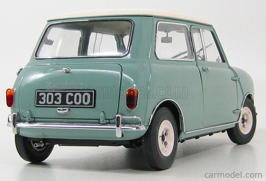 SUN-STAR 05303 Scale 1/12 | AUSTIN MINI SEVEN COOPER 1961 GREEN GREY IVORY
