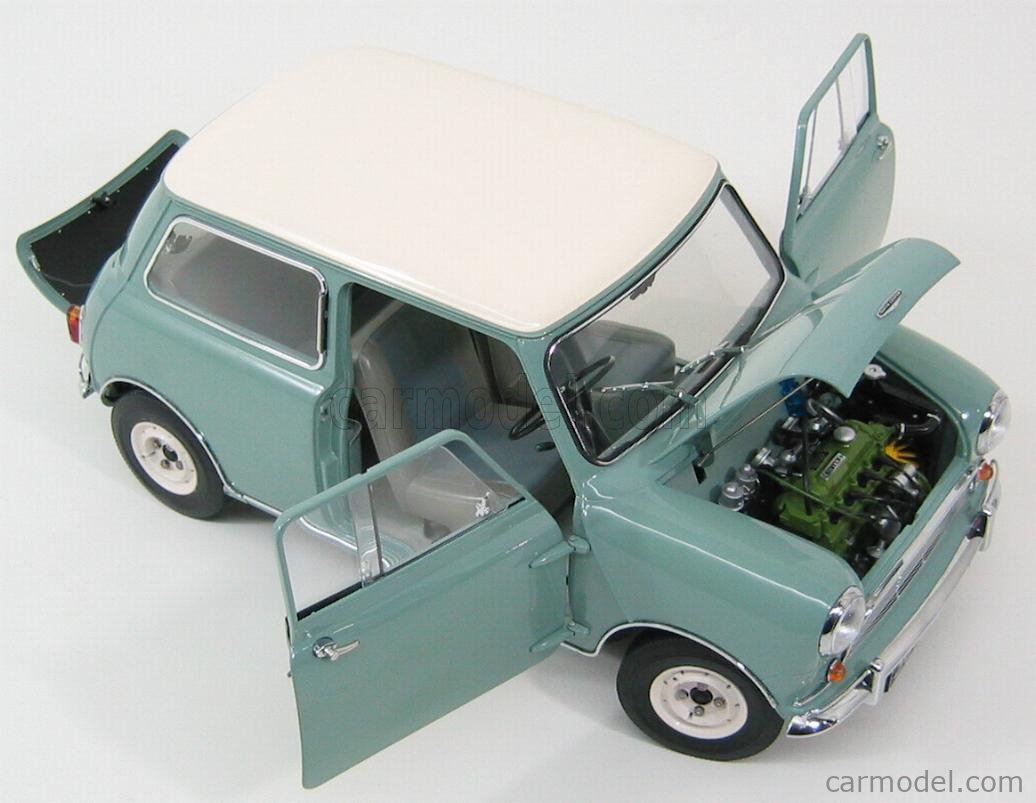 SUN-STAR 05303 Scale 1/12 | AUSTIN MINI SEVEN COOPER 1961 GREEN GREY IVORY