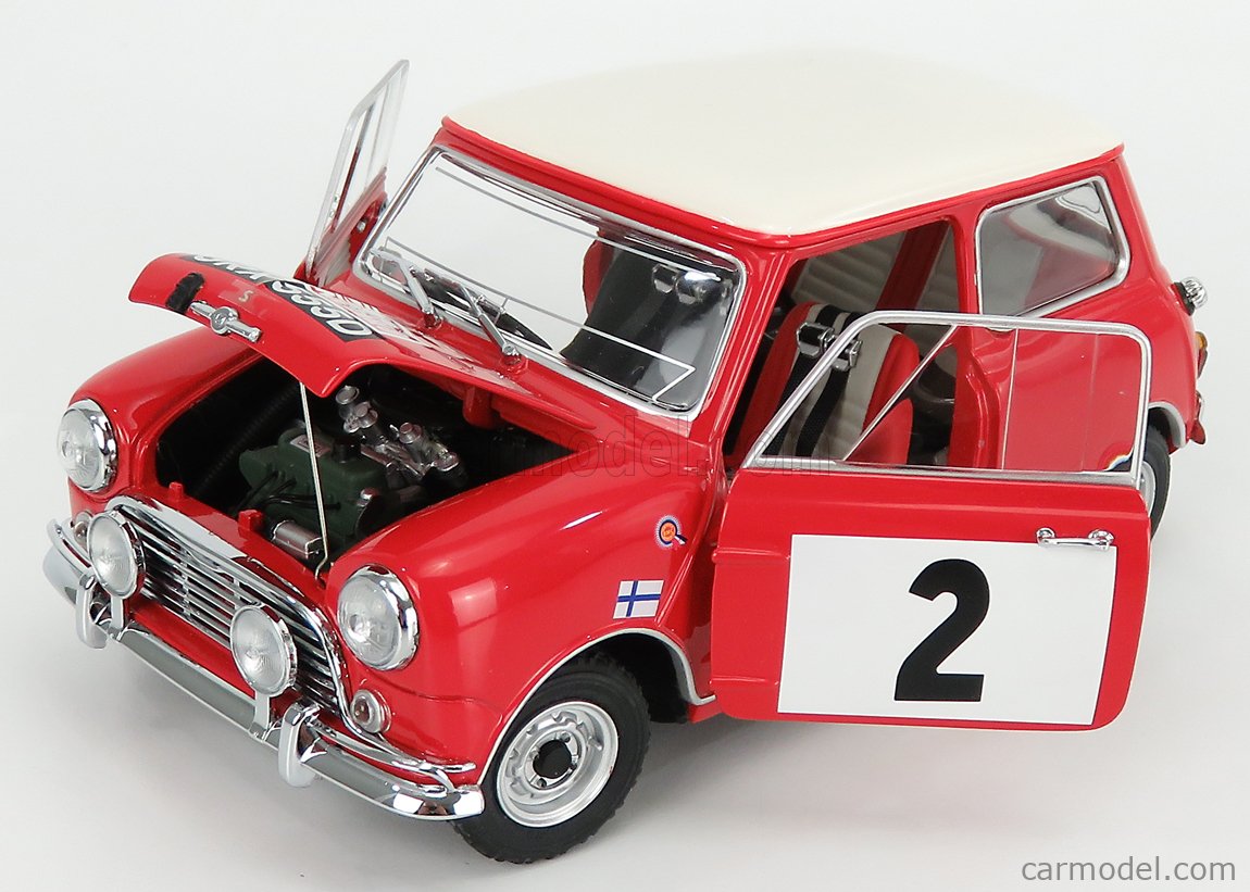 KYOSHO 08102C Scale 1/18 | MORRIS MINI COOPER 1275S N 2 WINNER RALLY ...