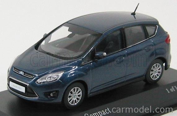 MINICHAMPS 400089001 Scale 1/43 | FORD ENGLAND C-MAX COMPACT 2011 BLUE MET