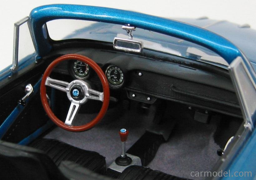 OTTO-MOBILE OT063 Scale 1/18 | RENAULT ALPINE A108 CABRIOLET 1960 BLUE MET