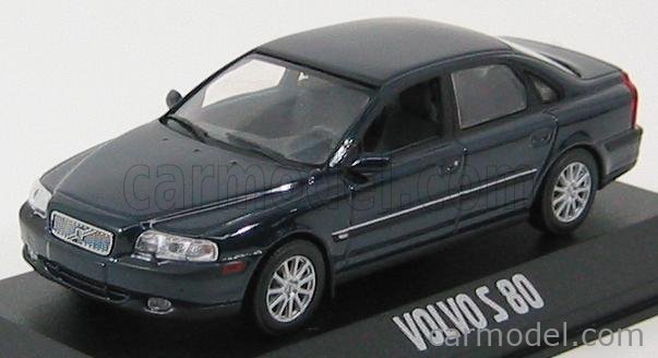 MINICHAMPS 52609 Scale 1/43 | VOLVO S80 1998 BLUE MET