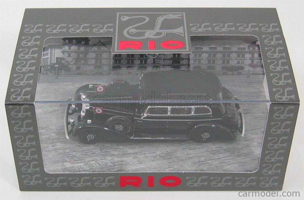 RIO-MODELS CAR009 Scale 1/43 | MERCEDES BENZ 770K LIMOUSINE MONACO 1938 ...