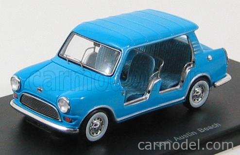 SPARK-MODEL S2653 Scale 1/43 | AUSTIN MINI BEACH 1960 BLUE