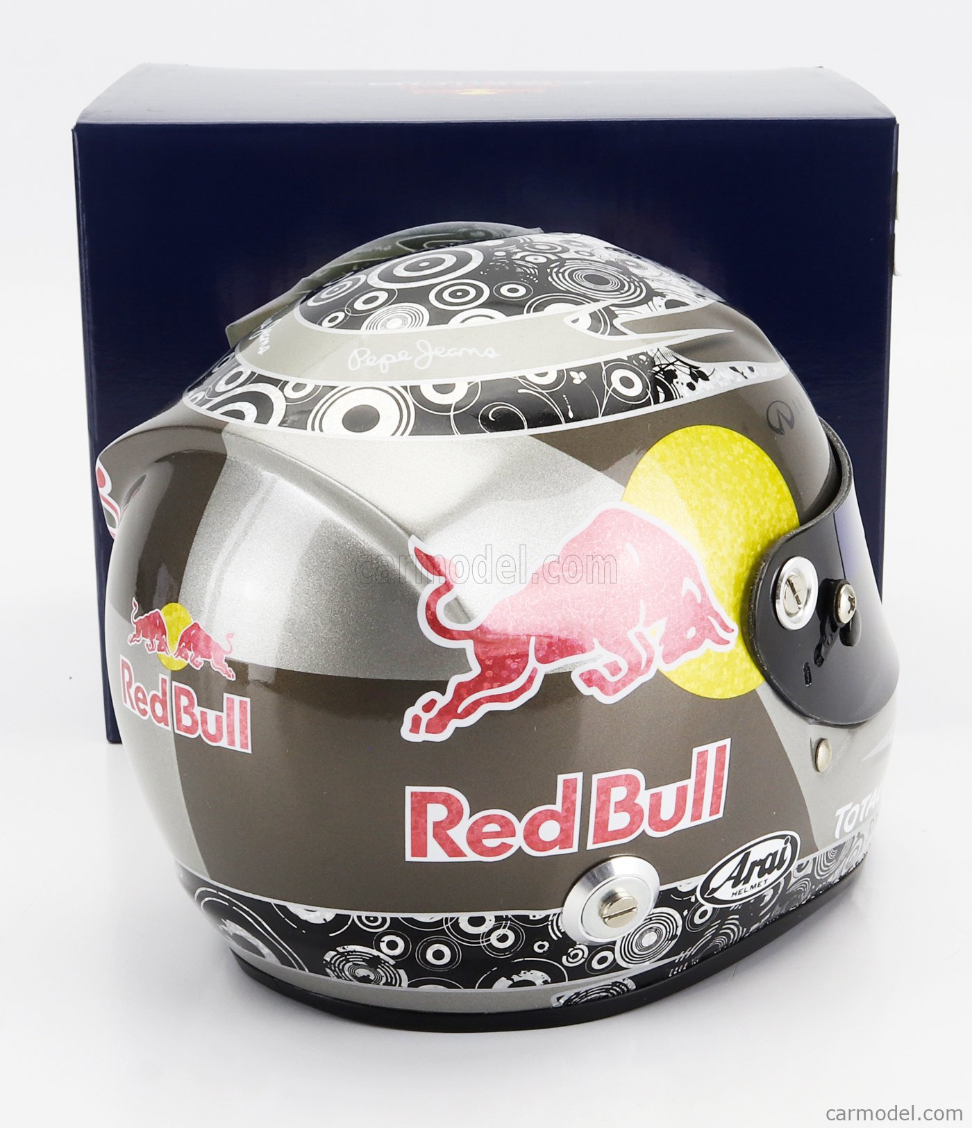 ARAI RACING 106151 Scale 1/2 | ARAI HELMET CASCO HELMET F1 SEBASTIAN ...