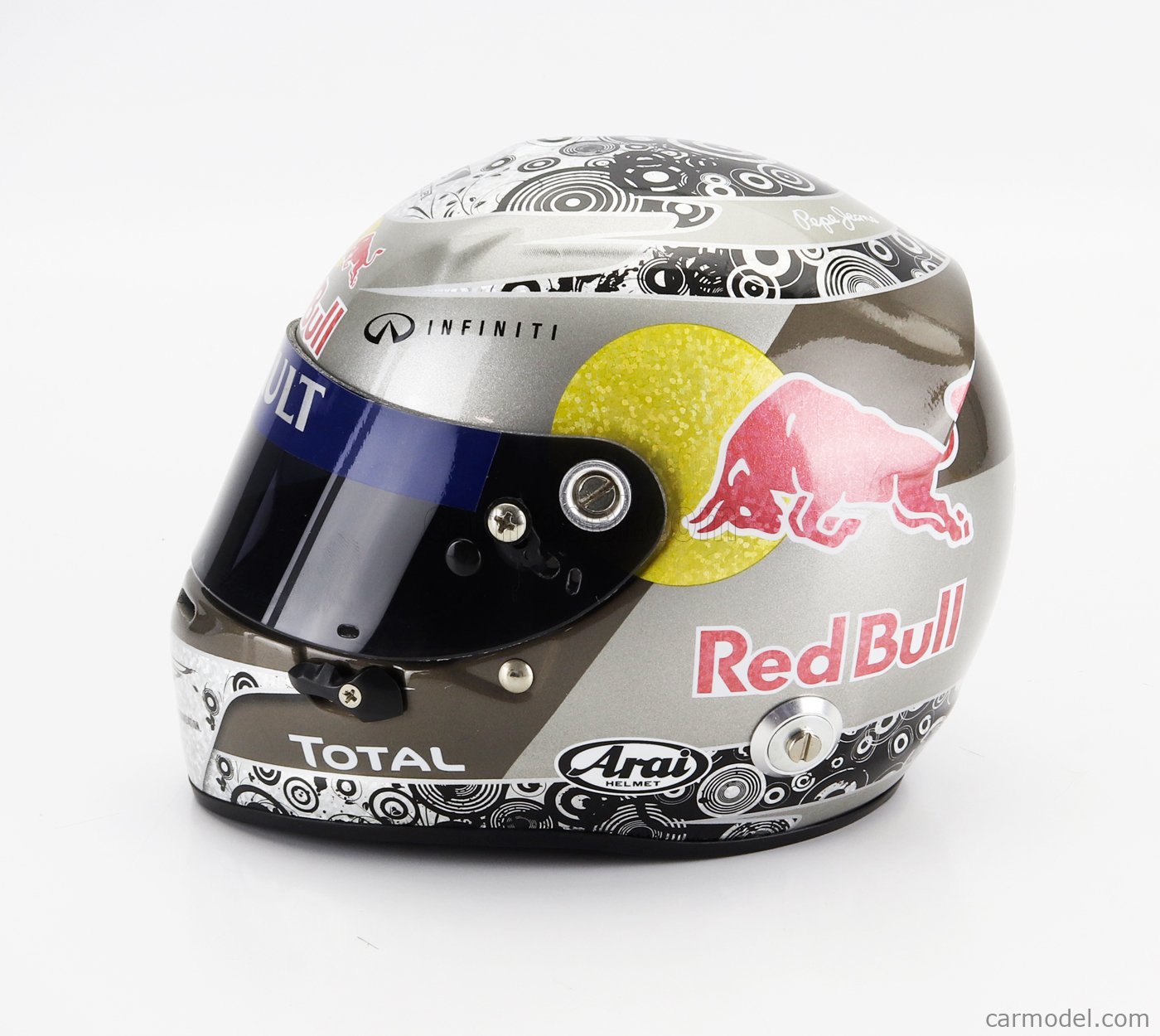 ARAI RACING 106151 Scale 1/2 | ARAI HELMET CASCO HELMET F1 SEBASTIAN ...