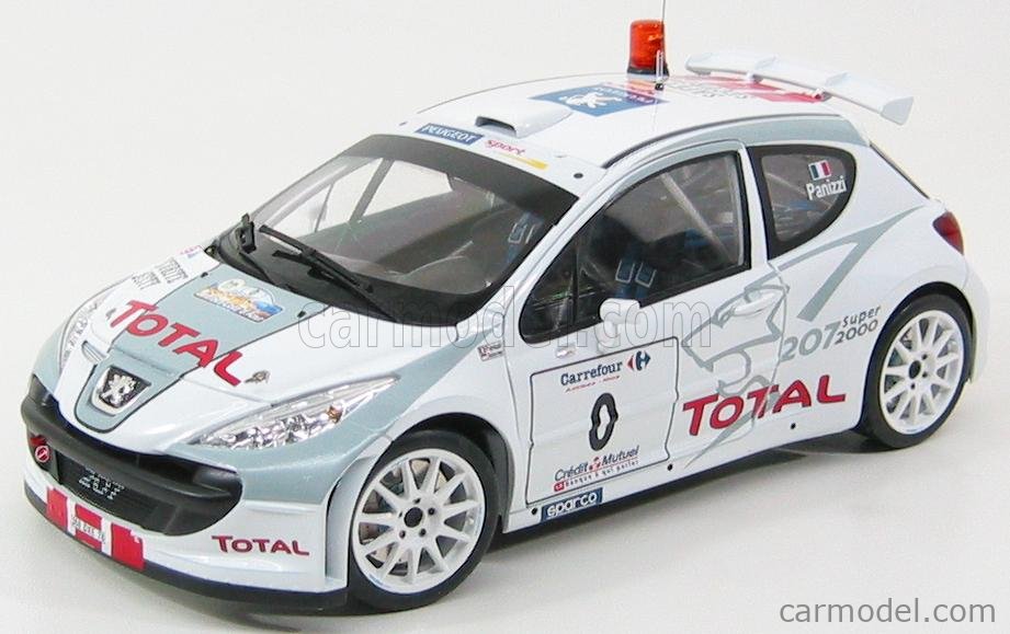 SUN-STAR 05431 Масштаб 1/18 | PEUGEOT 207 S2000 N 0 SAFETY CAR RALLY ...