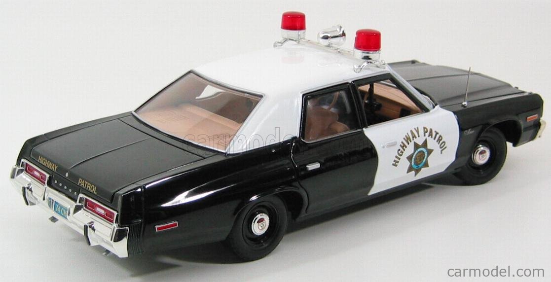 AUTOWORLD AMM935 Scale 1/18 | DODGE MONACO CALIFORNIA HIGHWAY PATROL ...
