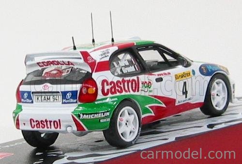 EDICOLA RAMCCOL061 Echelle 1/43 | TOYOTA COROLLA WRC CASTROL N 4 WINNER ...