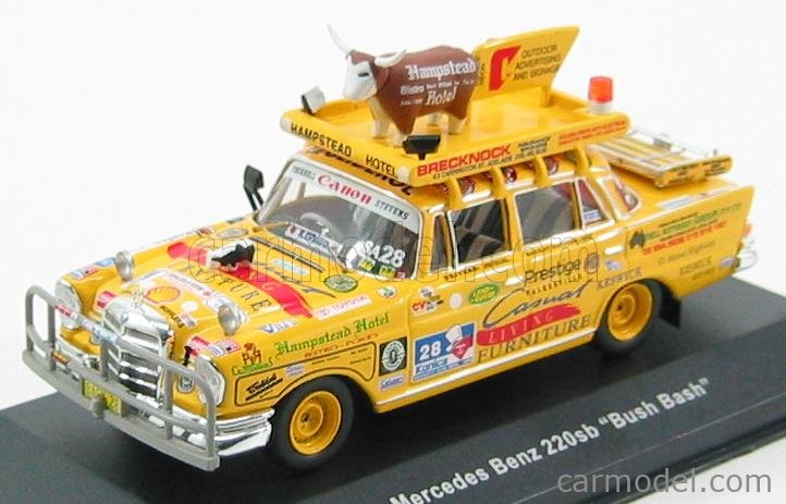 MINICHAMPS B66040473 Scale 1/43 | MERCEDES BENZ 220SB W111 BUSH BASH ...