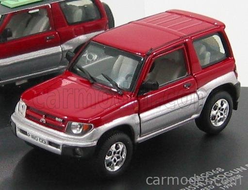 VITESSE VMC068 Echelle 1/43 | MITSUBISHI SHOGUN PININ 1999 RED SILVER
