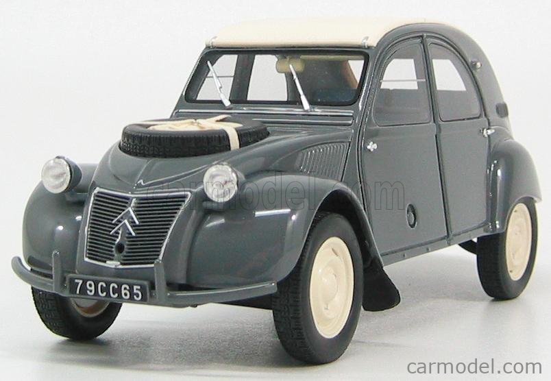 OTTO-MOBILE OT072 Scale 1/18 | CITROEN 2CV AZ 4X4 SAHARA 1961 GREY IVORY