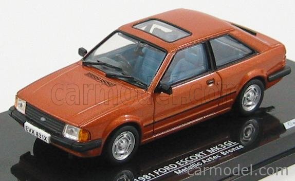 VITESSE 24831R Scale 1/43 | FORD ENGLAND ESCORT MKIII GL 1980 AZTEC ...