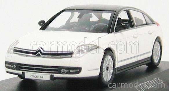 NOREV 155615 Scale 1/43 | CITROEN C6 2011 MATT WHITE MET BLACK