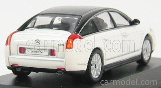 NOREV 155615 Scale 1/43 | CITROEN C6 2011 MATT WHITE MET BLACK