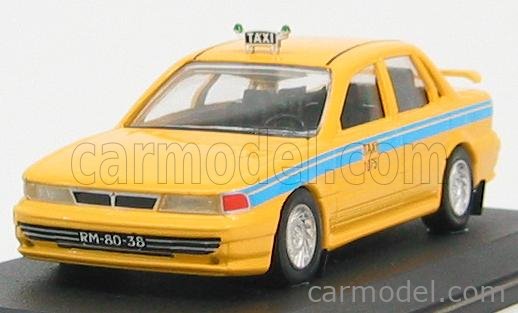 TROFEU TR041.2 Scale 1/43 | MITSUBISHI GALANT VR4 TAXI MADEIRA 1987 YELLOW
