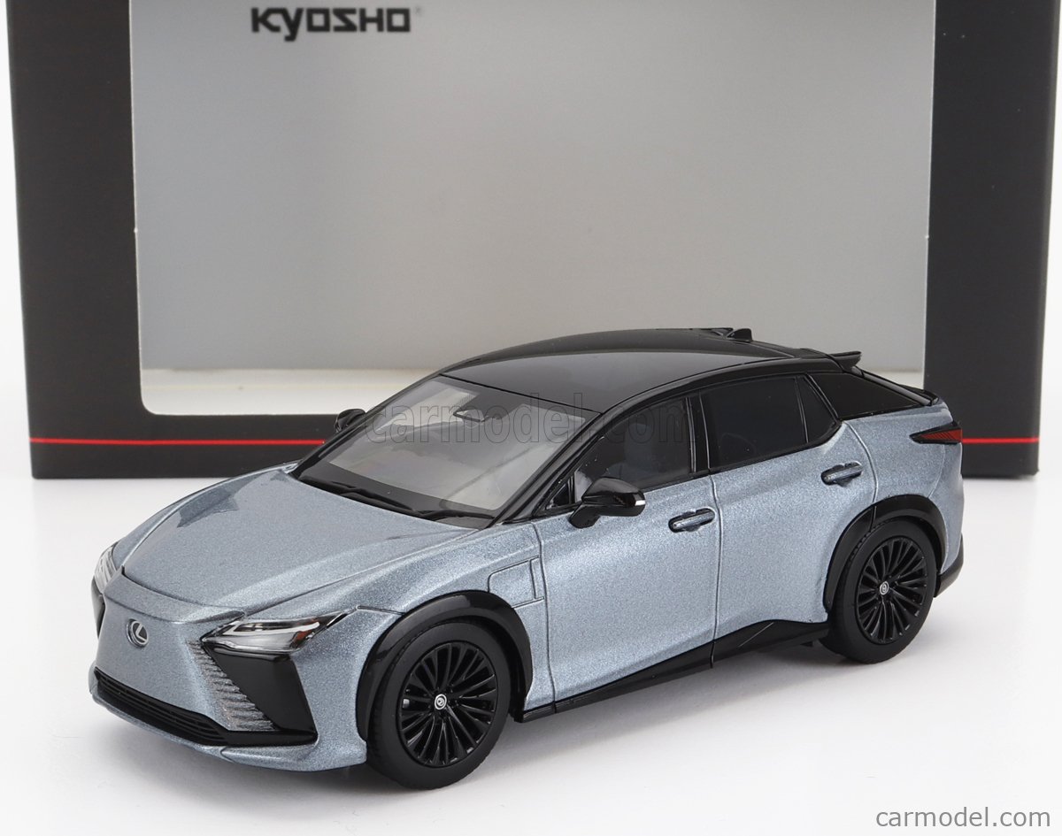 KYOSHO 53628 Scale 1/43 | LEXUS RZ450e 2023 ETHER METALLIC