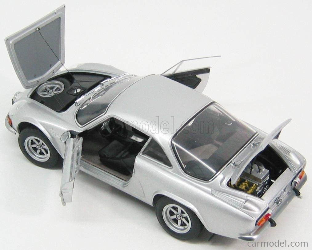KYOSHO 08482S Escala 1/18 | RENAULT ALPINE A110 1600SC 1974 SILVER