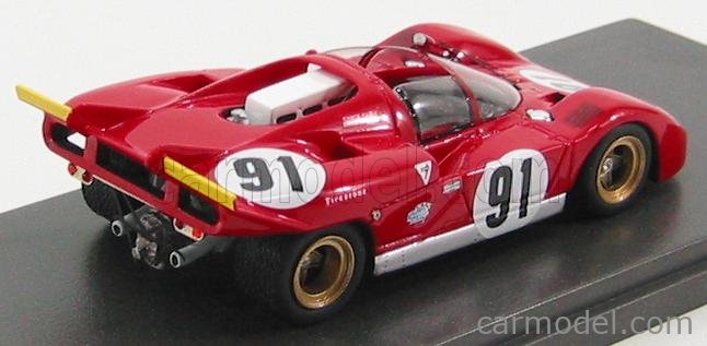 MG-MODEL 512S-20 Scala 1/43 | FERRARI 512S SPIDER SEFAC TEAM N 91 5th ...