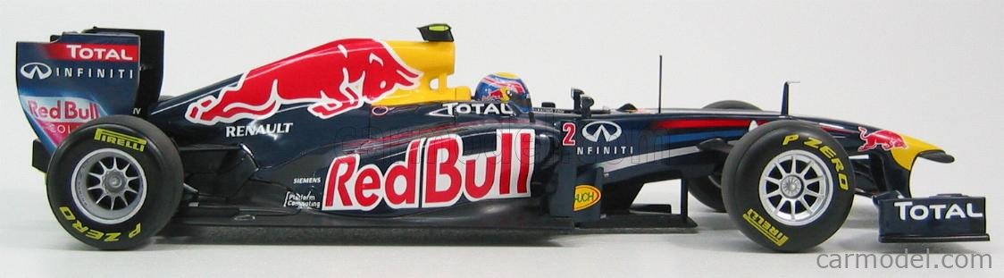 MINICHAMPS 110110002 Scale 1/18 | RED BULL F1 RB7 N 2 RACE VERSION 2011 ...