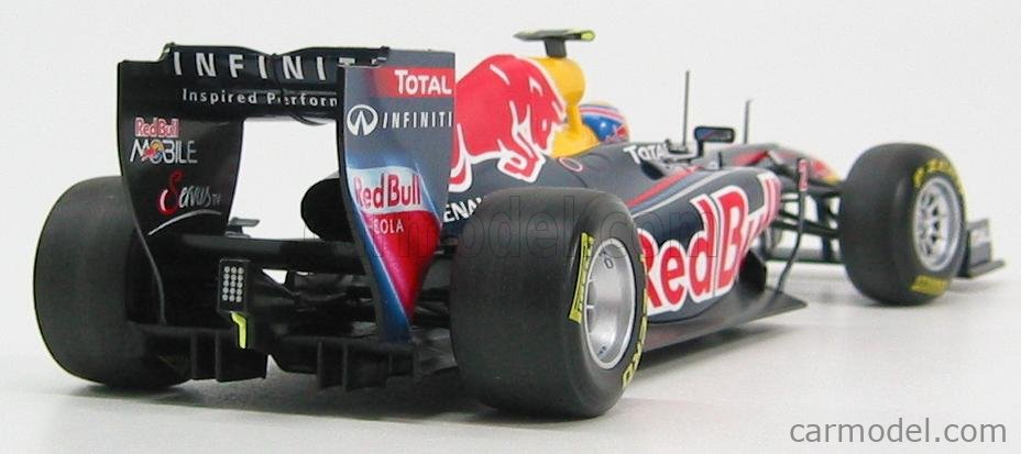 MINICHAMPS 110110002 Scale 1/18 | RED BULL F1 RB7 N 2 RACE VERSION 2011 ...