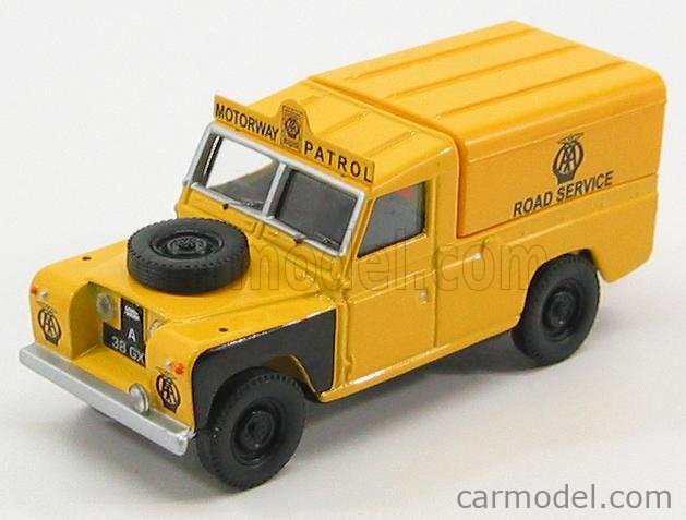 VANGUARDS VA07612 Scale 1/43 | LAND ROVER LAND SERIES II AA MOTORWAY ...