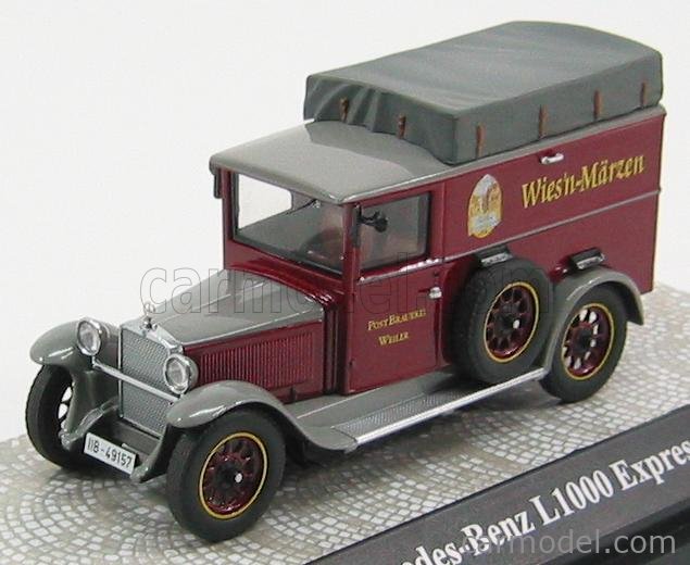 PREMIUM CLASSIXXS 11156 Scale 1/43 | MERCEDES BENZ L1000 EXPRESS VAN ...