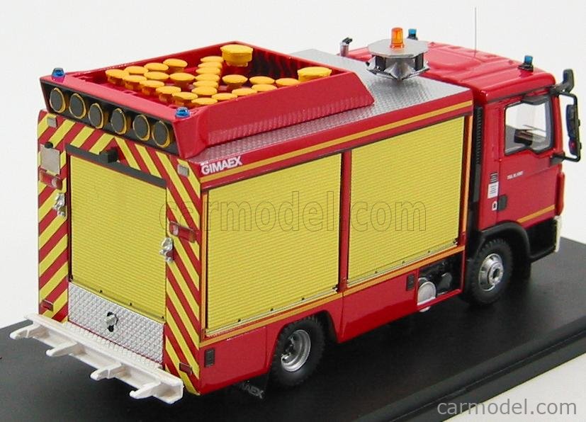 ALERTE ALERTE0015 Escala 1/43 | MAN TGL8.180 VSR GIMAEX TRUCK SAPEURS ...