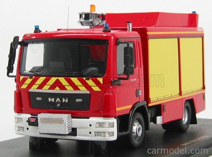 ALERTE ALERTE0015 Масштаб 1/43 | MAN TGL8.180 VSR GIMAEX TRUCK SAPEURS ...